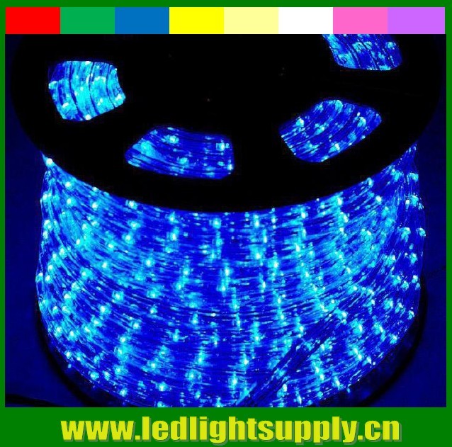 1/2'' 2 wire led duralight 220v/110v flat building use rope light