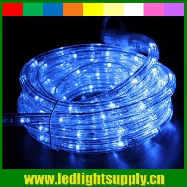 12v/24v led rope light multi-color 1/2'' 2 wire duralight led