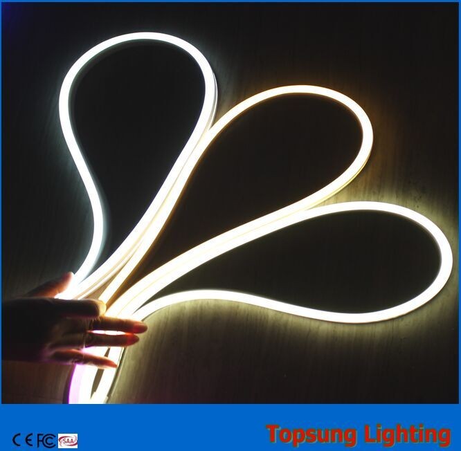 warm white emitting 24v bi-side led neon flex light for buliding