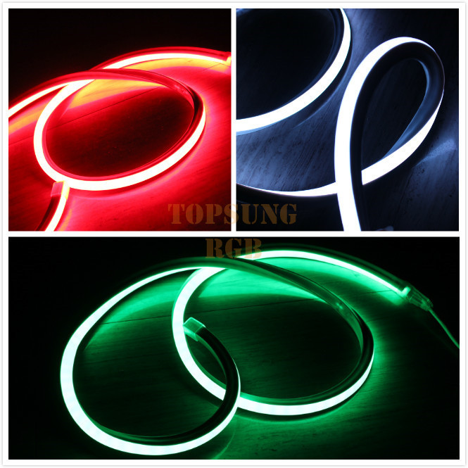 high quality square 12v 16*16m LED neon flex light RGB