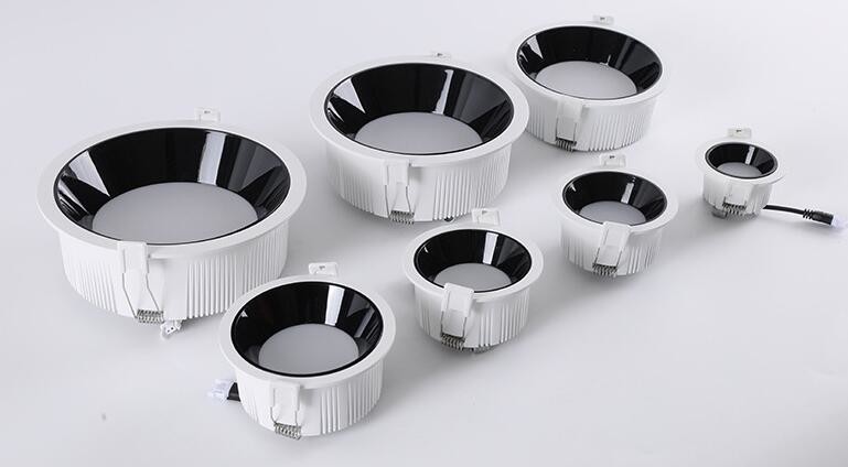 2.5 inch led ceiling lamps 120 degree 7Watt spotlights adjustable led ...