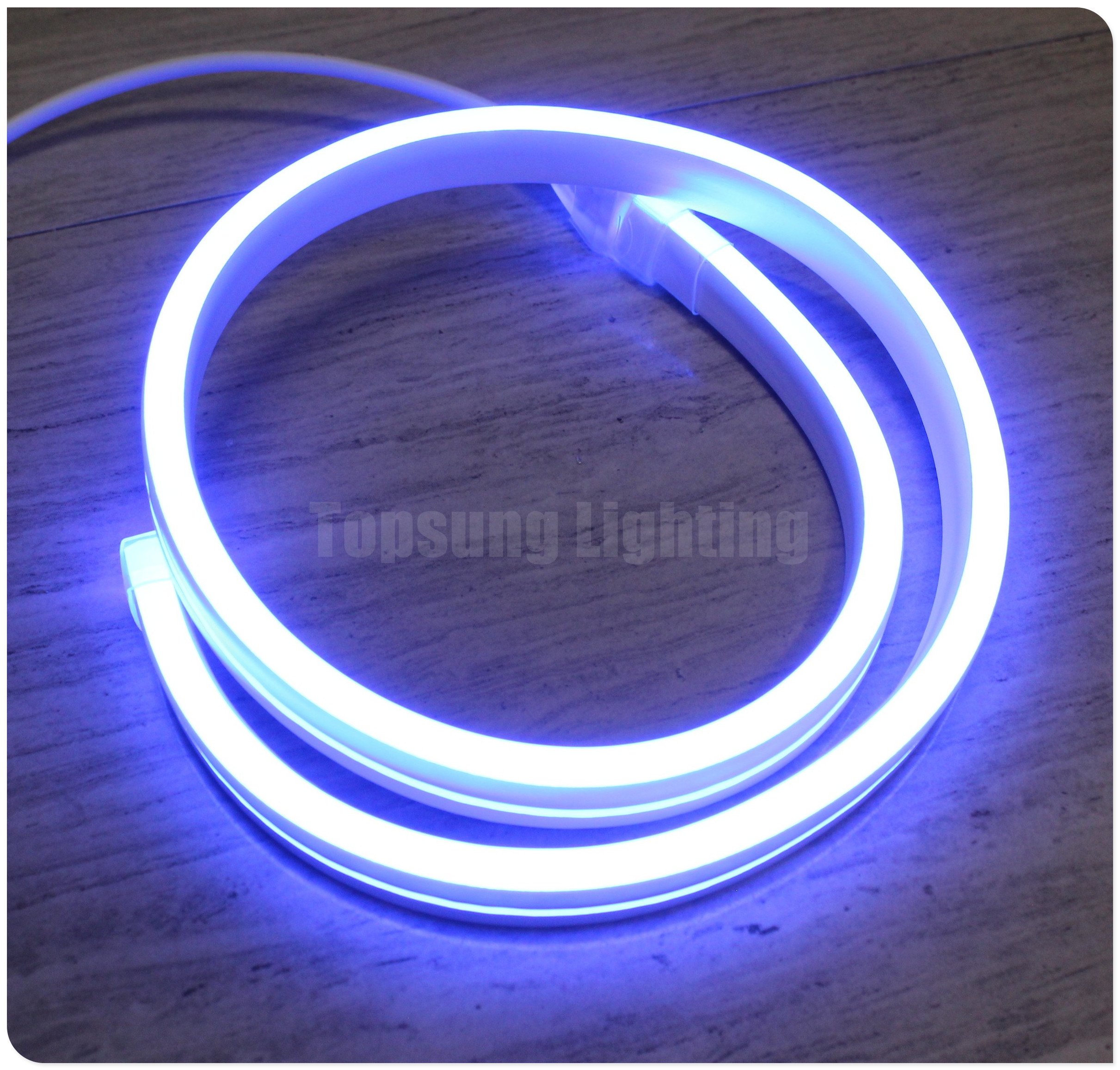 11x19mm flat surface blue super bright 24v neon tube soft led neon-flex ...