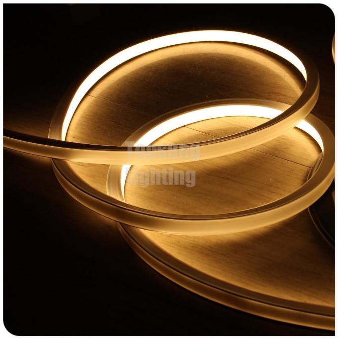 low voltage DC 12V warm white led neon flex rope light 16x16mm square ...
