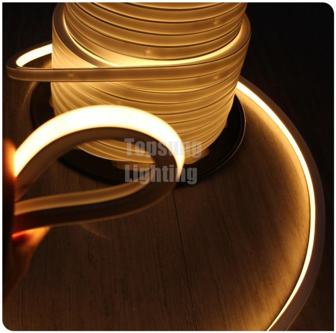 low voltage DC 12V warm white led neon flex rope light 16x16mm square ...