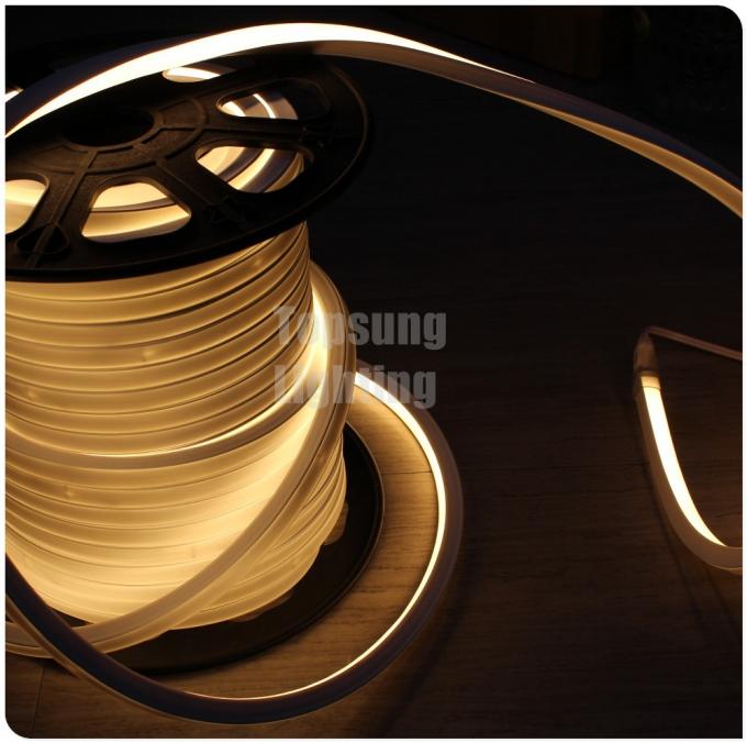 low voltage DC 12V warm white led neon flex rope light 16x16mm square ...