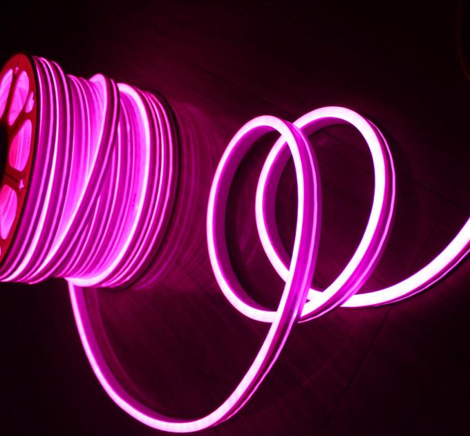 Ultra thin 11x19mm flexible led neon strip light flat emitting side ...